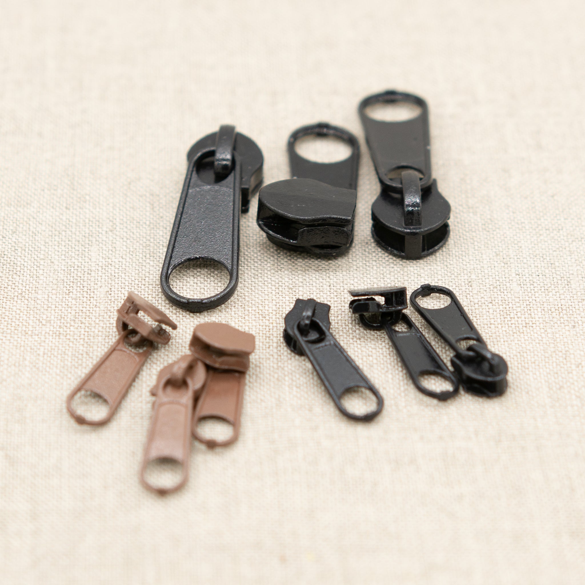 Metal Zip Sliders, Runners